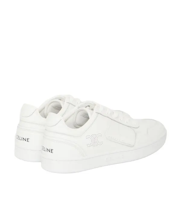 Celine Ct-10 Low Lace-up Sneakers In Calfskin