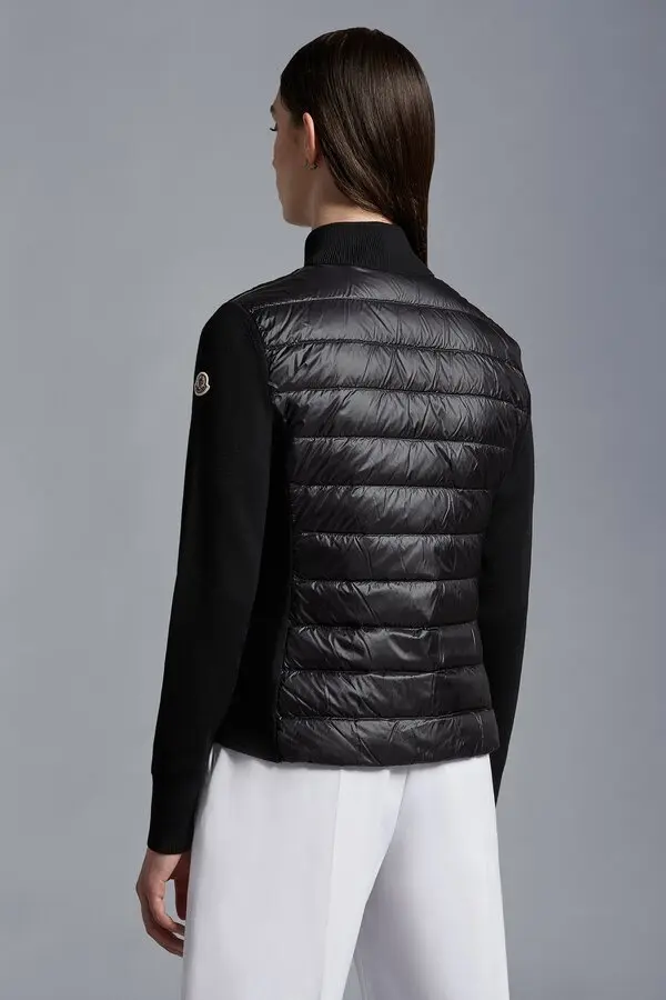Moncler Padded Wool Cardigan