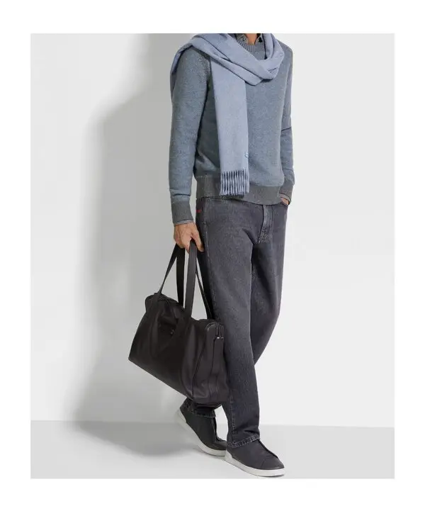 Zegna Crew Neck Cashmere Sweater