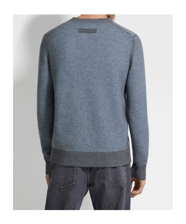 Zegna Crew Neck Cashmere Sweater
