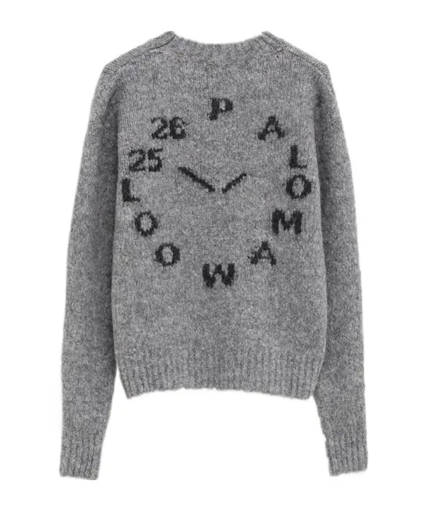 Paloma Wool Clockwork" Graphic Detail Crewneck Sweater