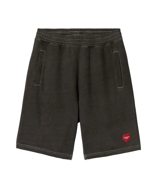 Carhartt Work In Progress Heart Applique Loose Fit Casual Shorts