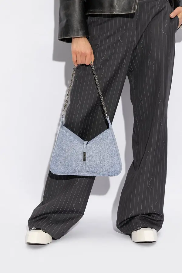 Givenchy Cut-out Zipped Small Shoulder Bag - Medium Blue