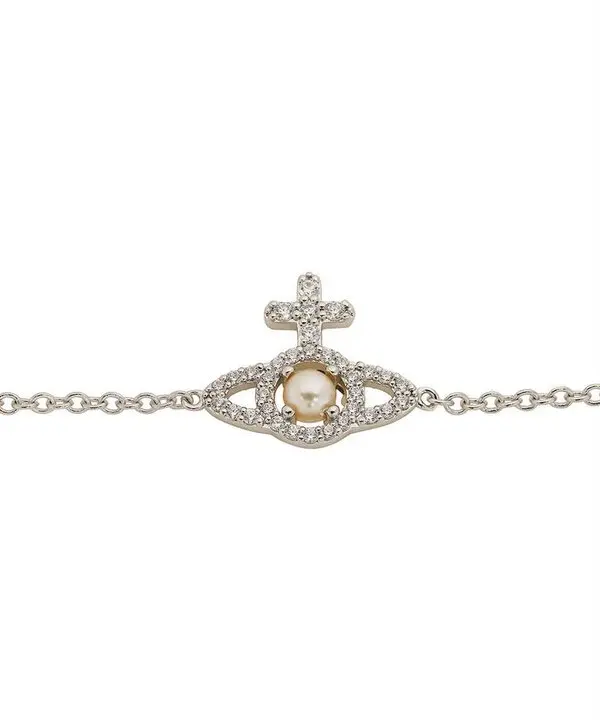 VIVIENNE WESTWOOD Logo Chain Bracelet
