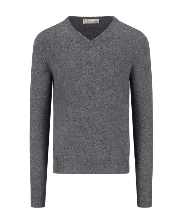 BALLANTYNE V-neck Knitted Jumper