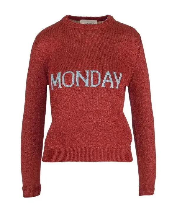Alberta Ferretti Logo Pullover