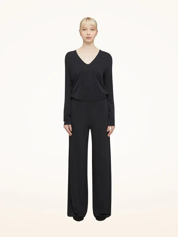 Wolford V-neck Crêpe Jumpsuit