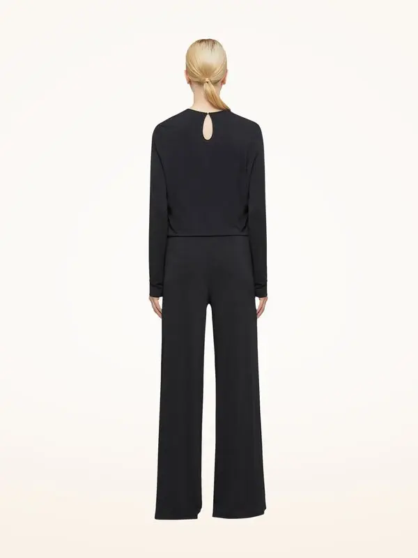 Wolford V-neck Crêpe Jumpsuit