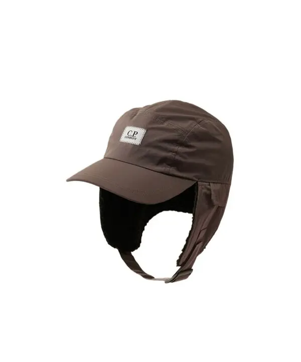 C.P. COMPANY Logo-patch Cap