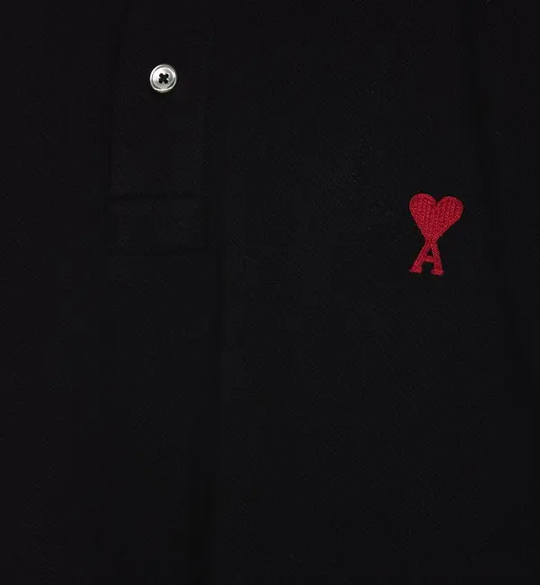 AMI Paris De Coeur Polo Shirt