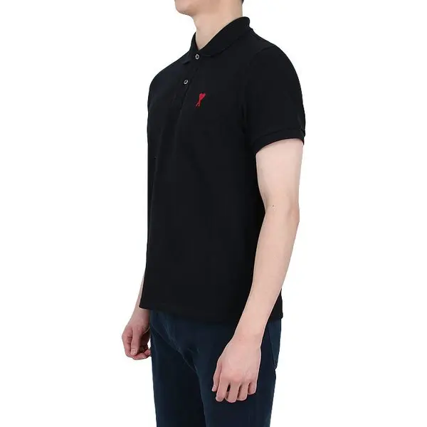 AMI Paris De Coeur Polo Shirt