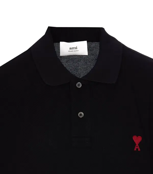 AMI Paris De Coeur Polo Shirt