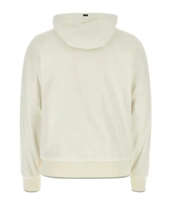 Herno Zip-up Drawstring Hooded Jacket