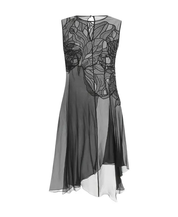 Alberta Ferretti Sleeveless Lace Top