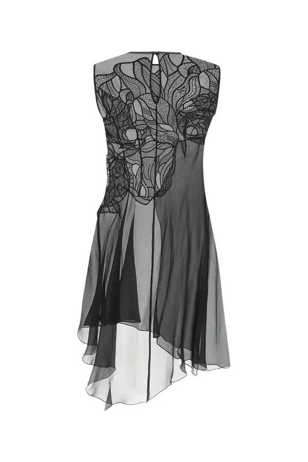 Alberta Ferretti Sleeveless Lace Top