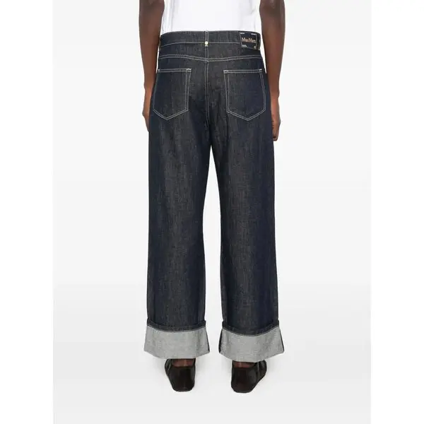 Max Mara Belt Loop Jeans - Black