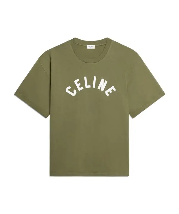 Celine T-shirt In Cotton Jersey