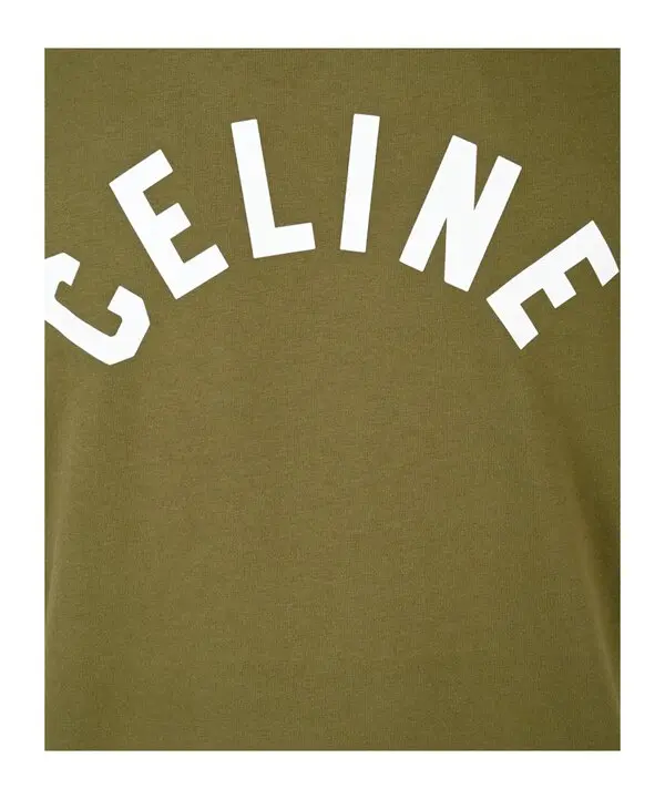 Celine T-shirt In Cotton Jersey