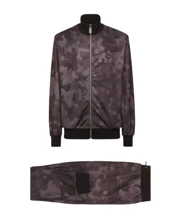 Philipp Plein Camouflage Monogram Tracksuit