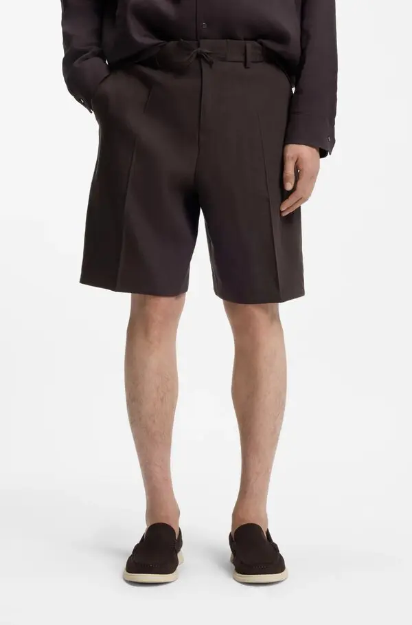 Hugo Boss Drawstring Bermuda Shorts