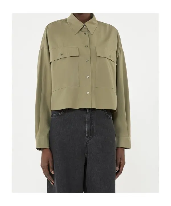 Max Mara Long Sleeve Collared Shirt