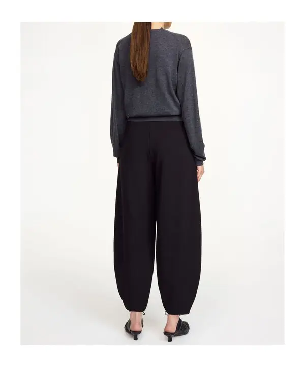 BY MALENE BIRGER Belt-loop Pants - Black