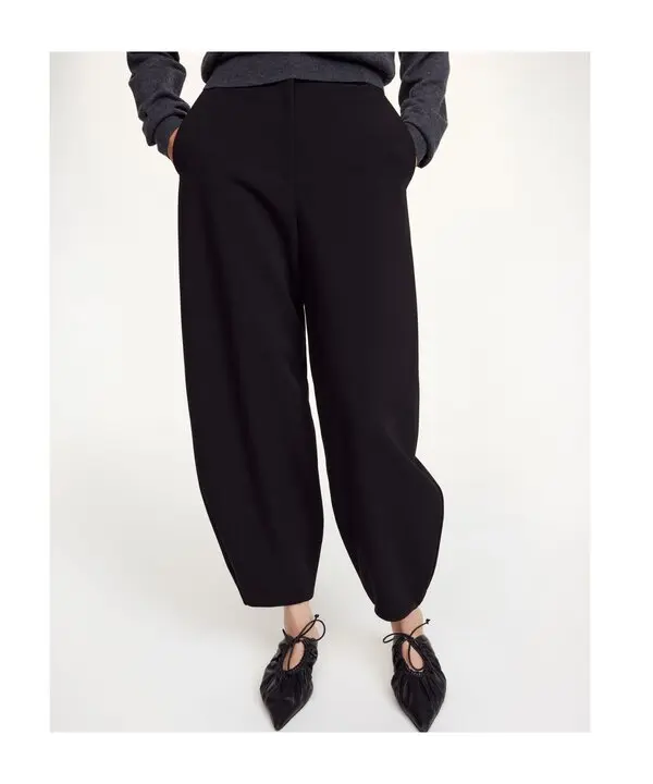 BY MALENE BIRGER Belt-loop Pants - Black