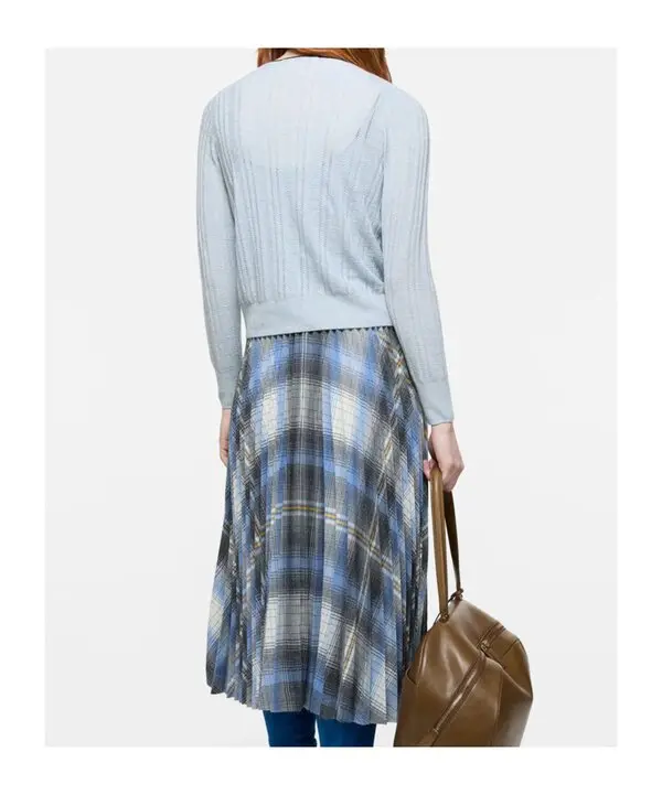Acne Studios Silk Cardigan With Bow Detail - White