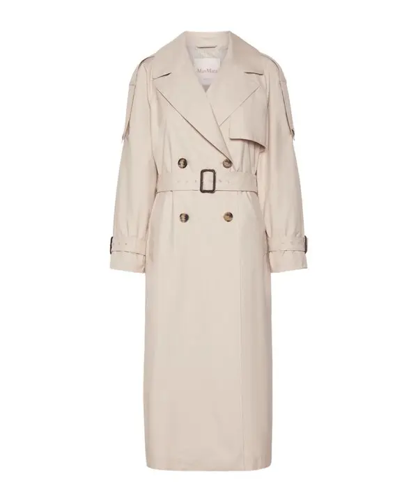 Max Mara Coro Double-breasted Belted Trench Coat