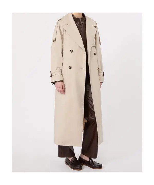 Max Mara Coro Double-breasted Belted Trench Coat