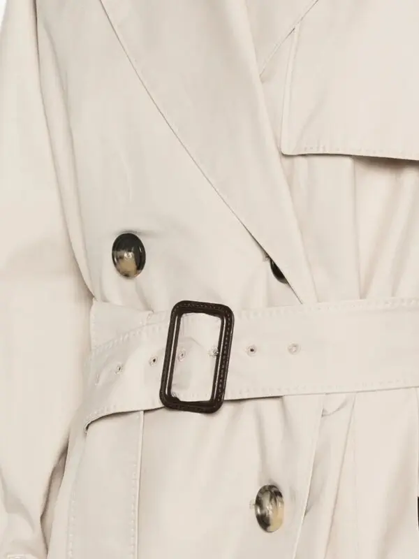 Max Mara Coro Double-breasted Belted Trench Coat - Beige