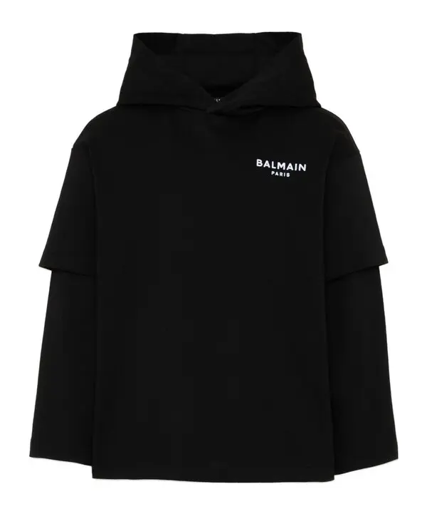Balmain Logo-print Hoodie