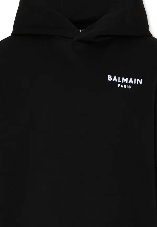 Balmain Logo-print Hoodie