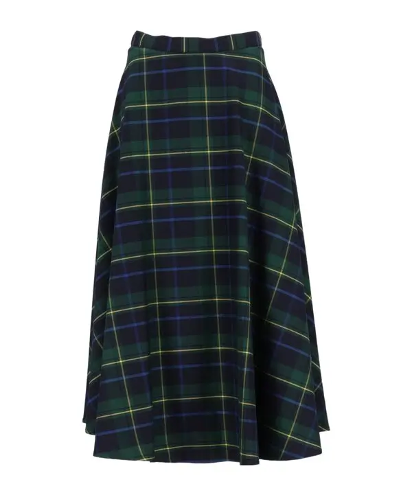AL DUCA DAOSTA 1902 Tartan Wheel Skirt