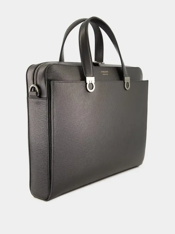 FERRAGAMO Trading Leather Briefcase
