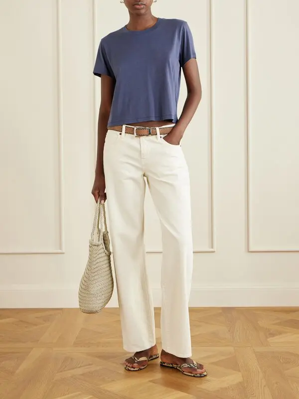 Eterne Cotton And Modal-blend Jersey T-shirt