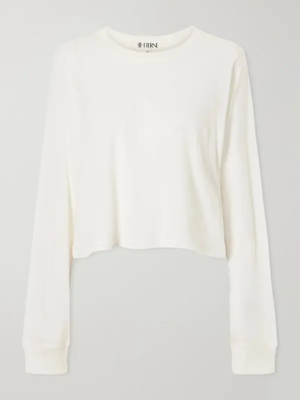 Eterne Cotton And Modal-blend Jersey T-shirt