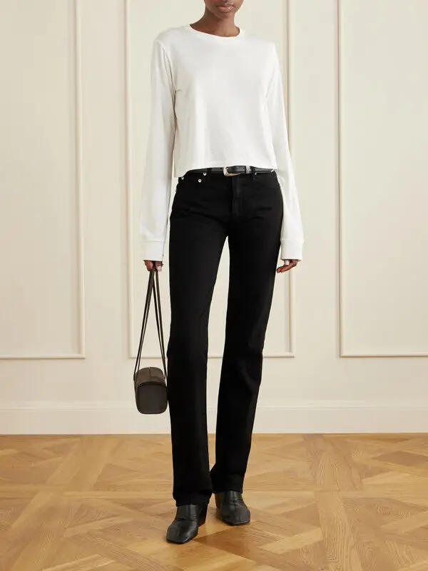 Eterne Chloé High-rise Straight-leg Jeans