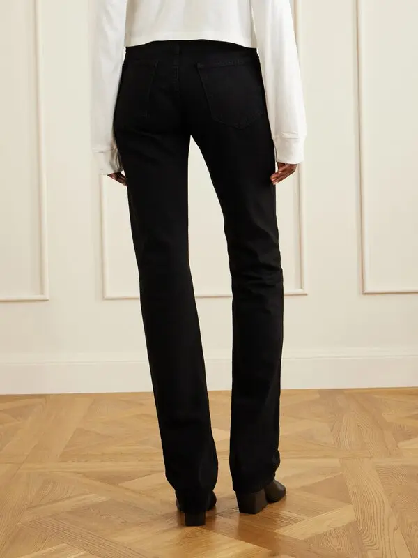 Eterne Chloé High-rise Straight-leg Jeans