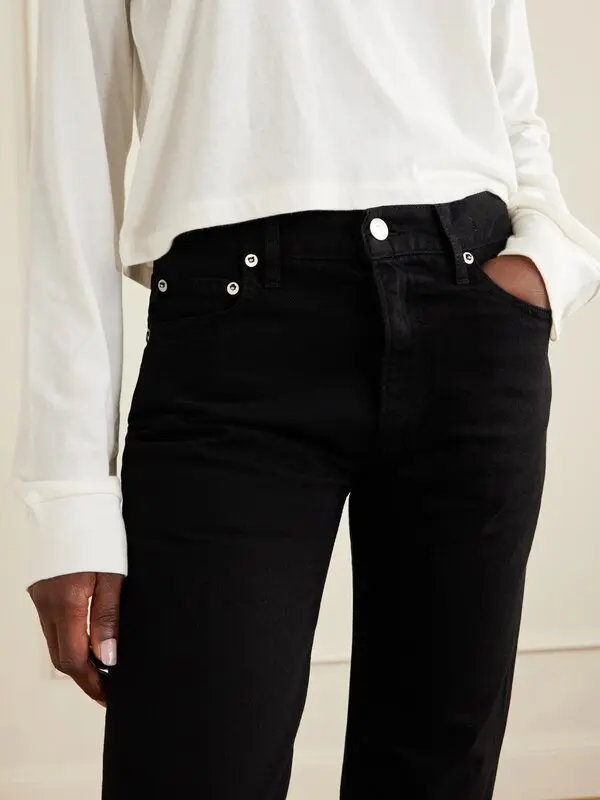 Eterne Chloé High-rise Straight-leg Jeans