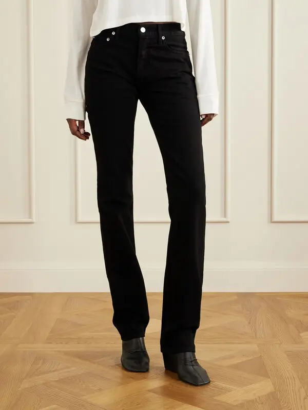 Eterne Chloé High-rise Straight-leg Jeans