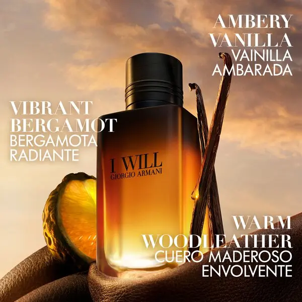 ARMANI Beauty I Will Eau De Parfum Woody Vanilla Cologne