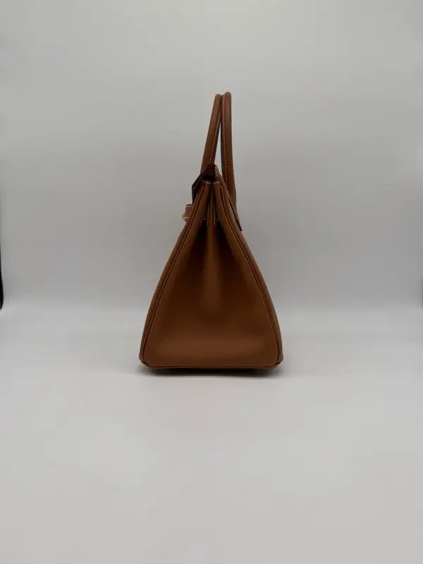 Hermès Birkin Togo Leather Handbag - Gold