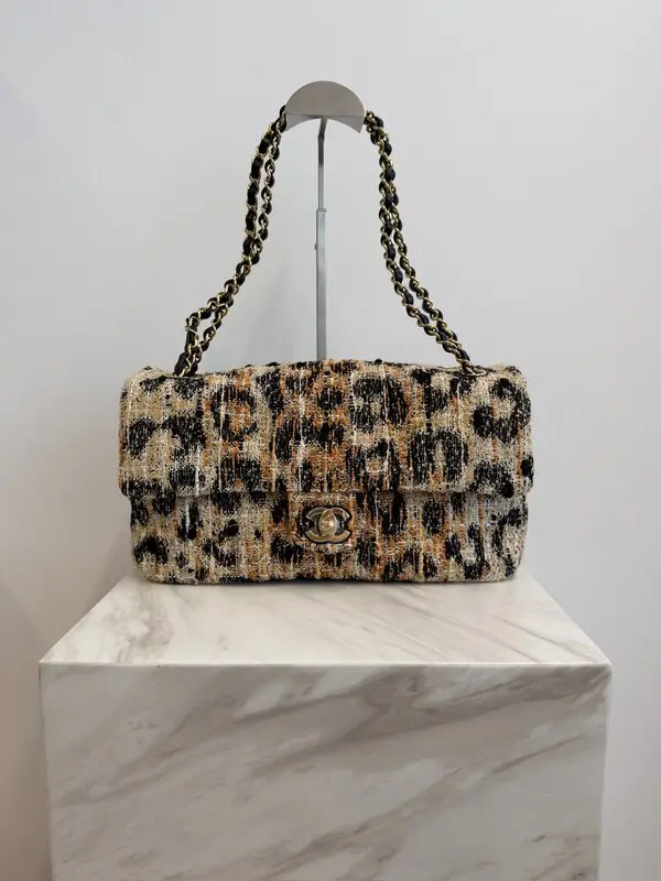 Chanel Maxi Leopard Gold-tone Metal - Multi