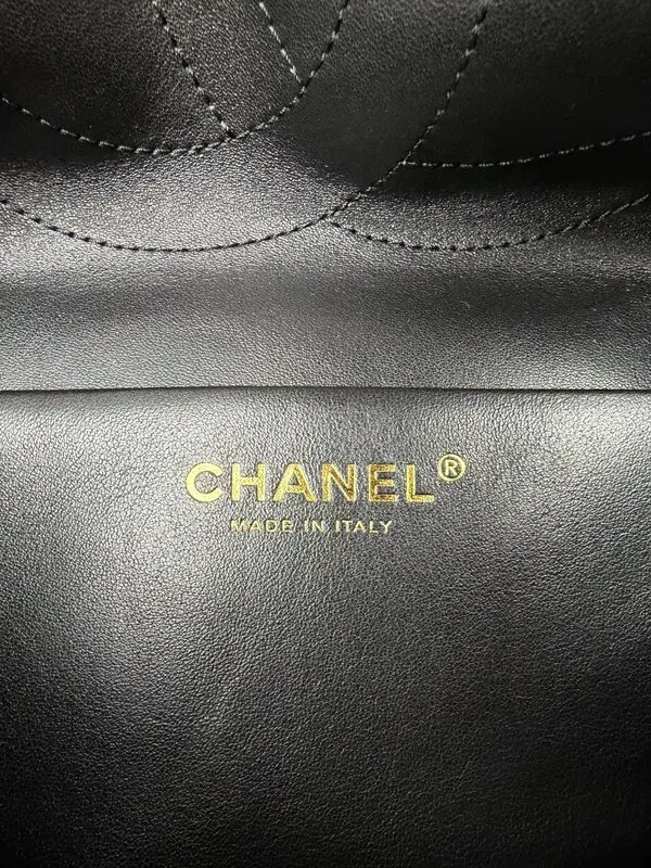 Chanel Maxi Leopard Gold-tone Metal