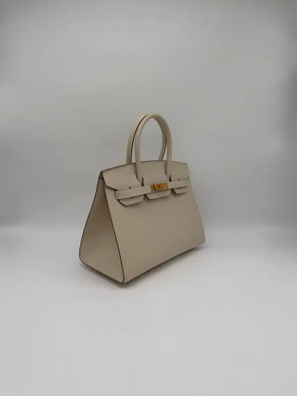 Hermès Birkin Sellier Craie Epsom Gold Hardware