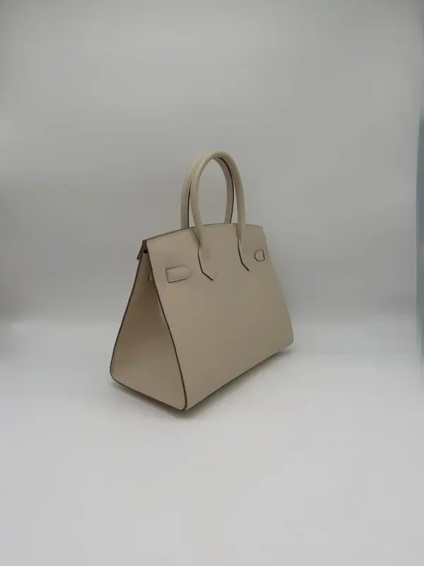 Hermès Birkin Sellier Craie Epsom Gold Hardware