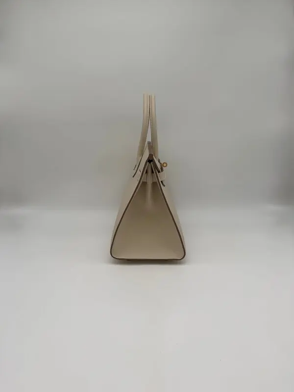 Hermès Birkin Sellier Craie Epsom Gold Hardware
