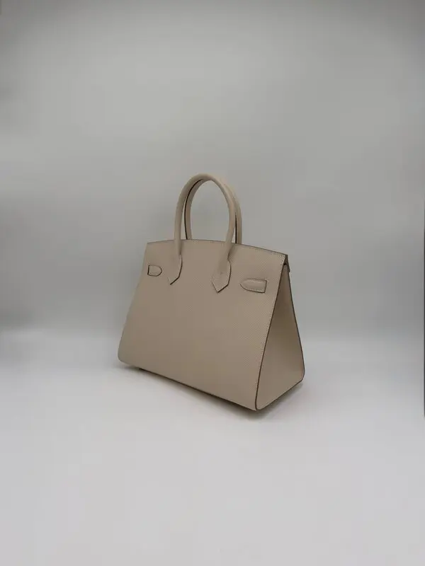 Hermès Birkin Sellier Craie Epsom Gold Hardware