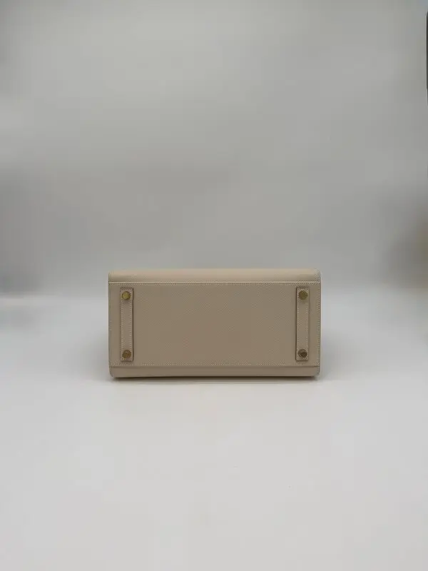 Hermès Birkin Sellier Craie Epsom Gold Hardware